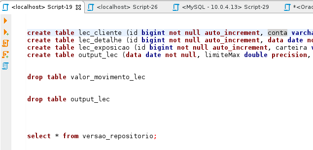 SQL Editor rendering bug when new line is added (return key) · Issue ...