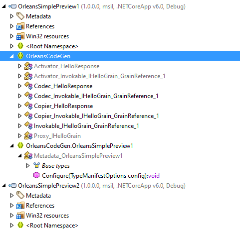 Generator 'OrleansSerializationSourceGenerator' failed to generate source, 4.0.0-preview2 ...