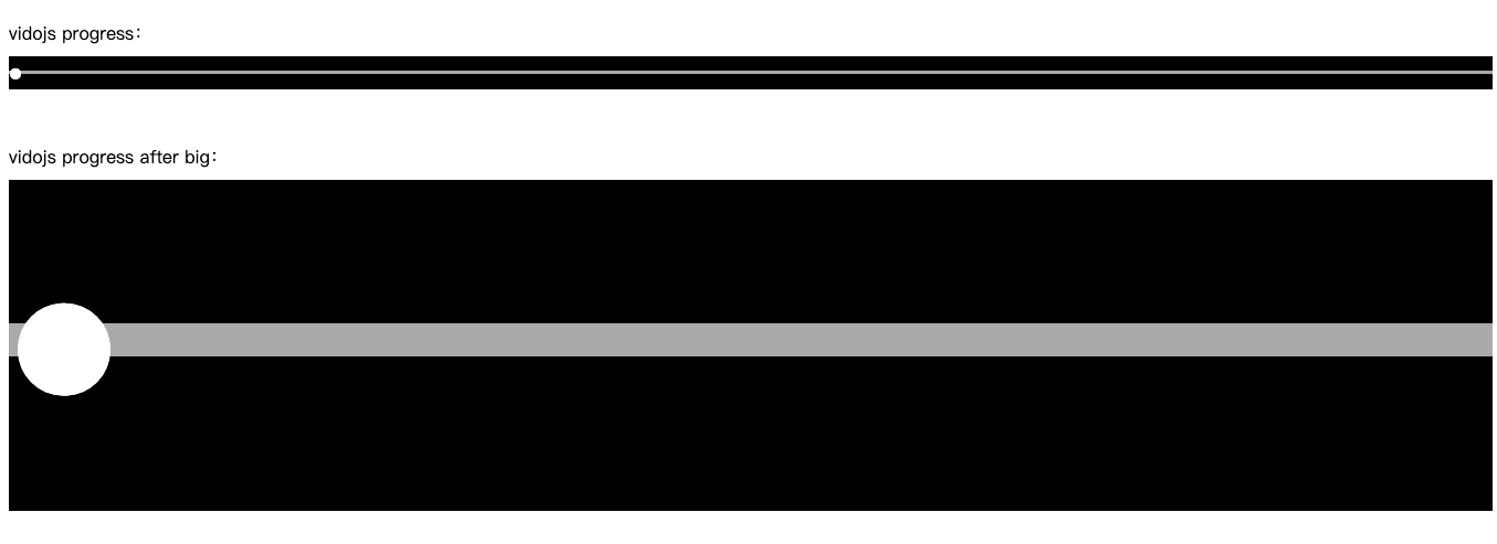 The progress-dot's position is not right · Issue #7004 · videojs/video ...