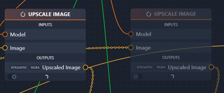 Disabled nodes are animated as running · Issue #539 · chaiNNer-org/chaiNNer · GitHub