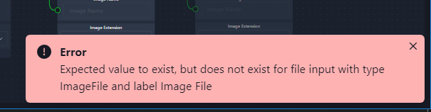 Clearing a file input now displays an error · Issue #682 · chaiNNer-org/chaiNNer · GitHub