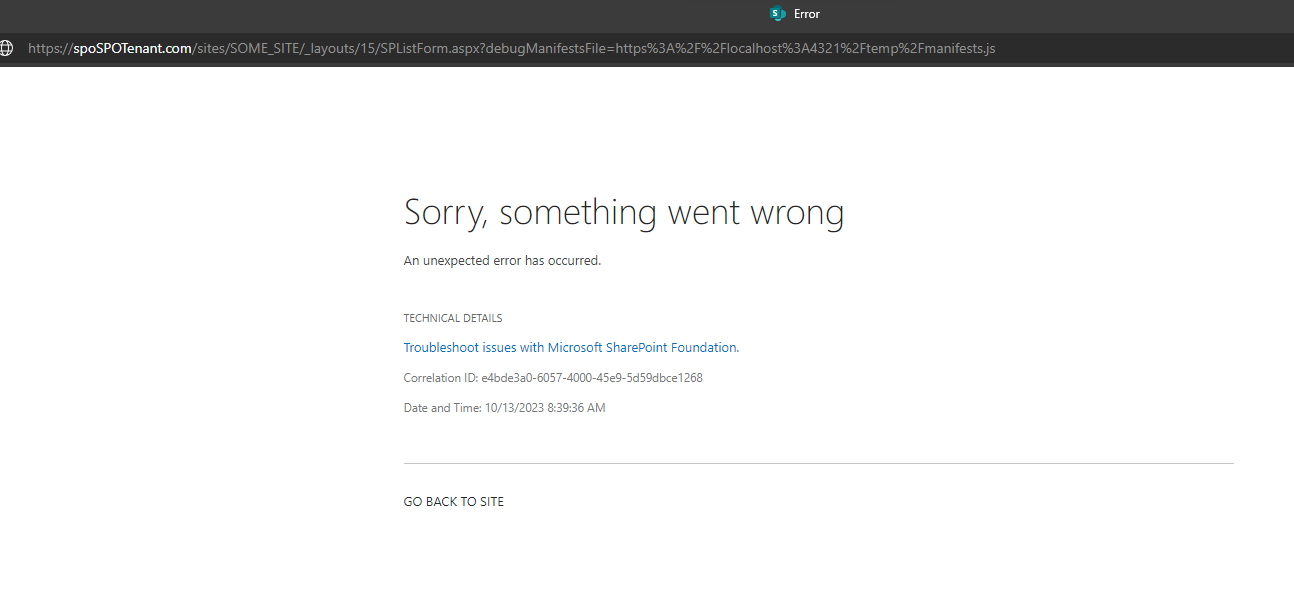 `Form Customizer` not Rendering as expected · Issue #112 · s-KaiNet/spfx-fast-serve · GitHub
