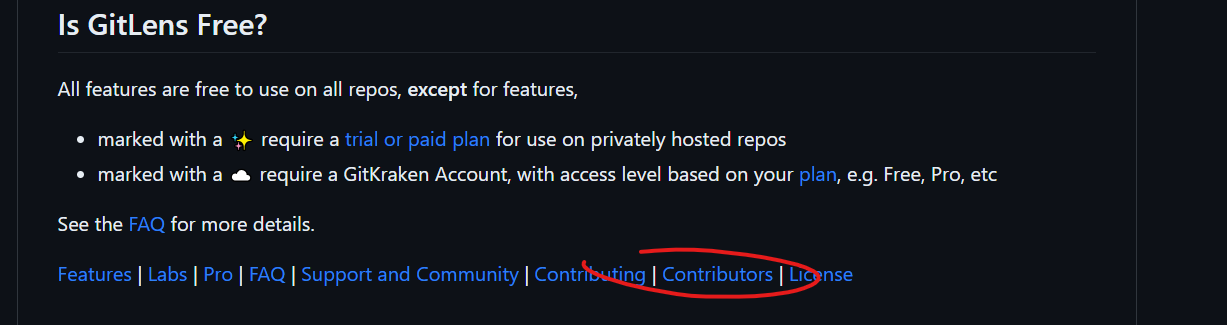 Unable To Use Contributors Link In Readmemd · Issue 2791 · Gitkrakenvscode Gitlens · Github