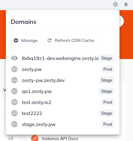 Sort Domain List by Environment · Issue #1988 · zesty-io/manager-ui · GitHub