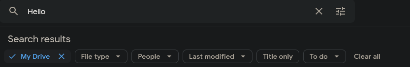 [Broken Website] Google Drive Search Results Filters not Visible/Readable · Issue #9589 ...