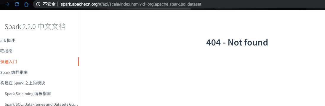 跳转404 · Issue #194 · apachecn/spark-doc-zh · GitHub