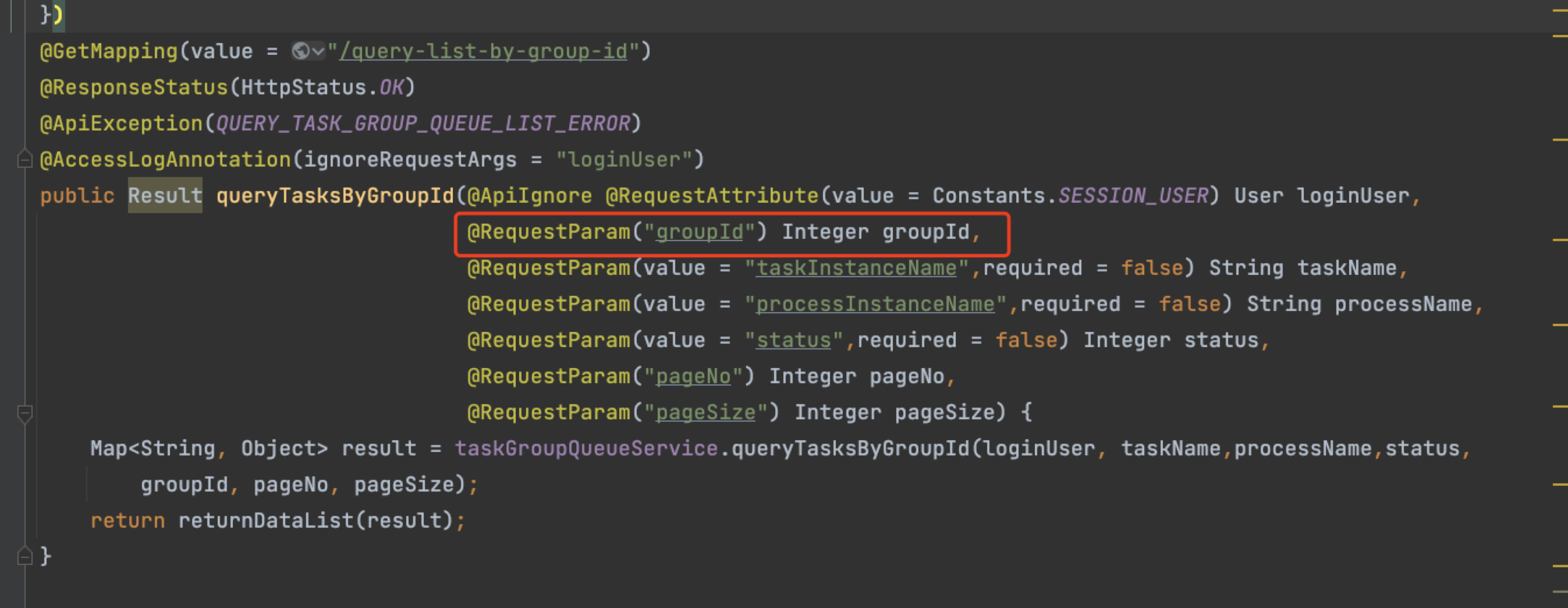 Bug Api Task Group Queue Query Error · Issue 10102 · Apachedolphinscheduler · Github