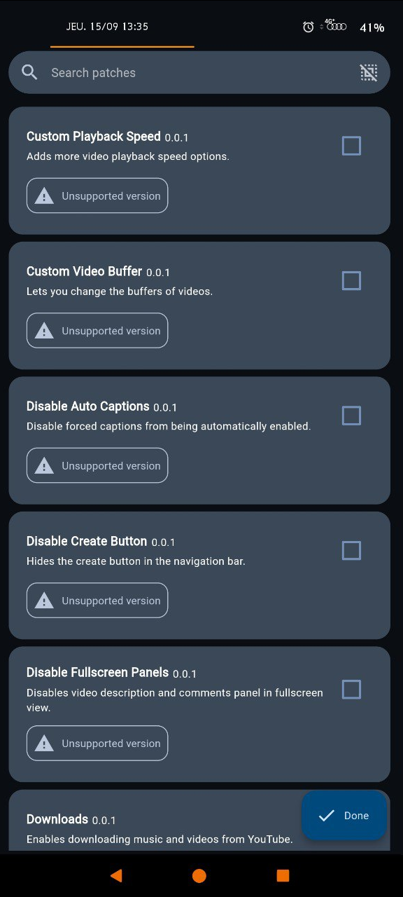 feat: Add compatible versions in patches list · Issue #100 · ReVanced/revanced-manager · GitHub