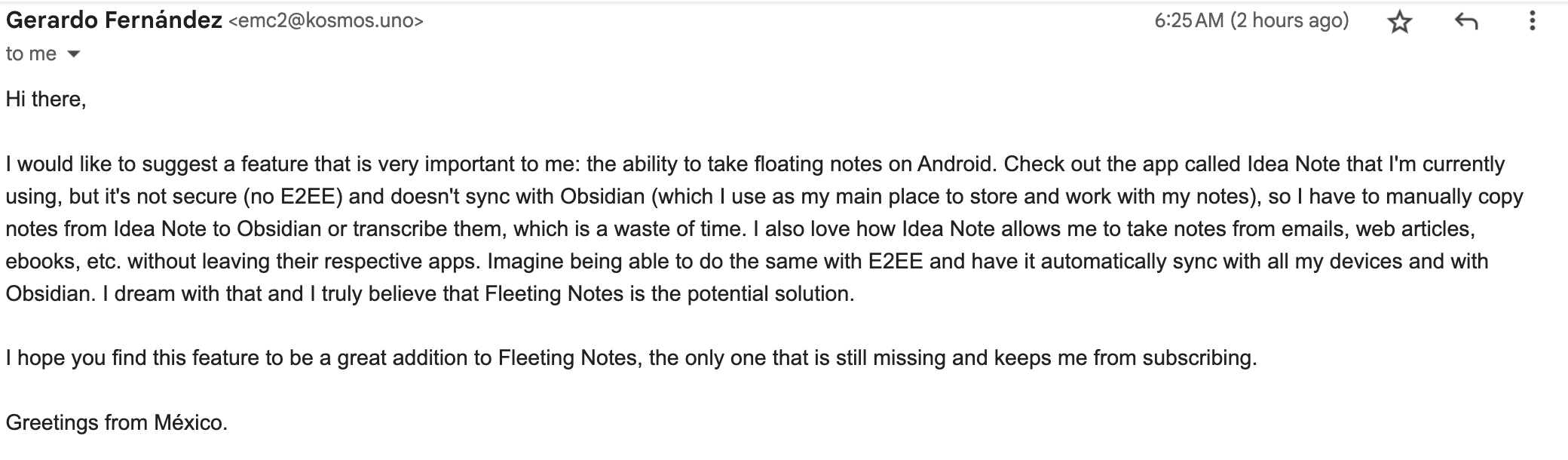Take floating notes in Android · Issue #552 · fleetingnotes/fleeting ...
