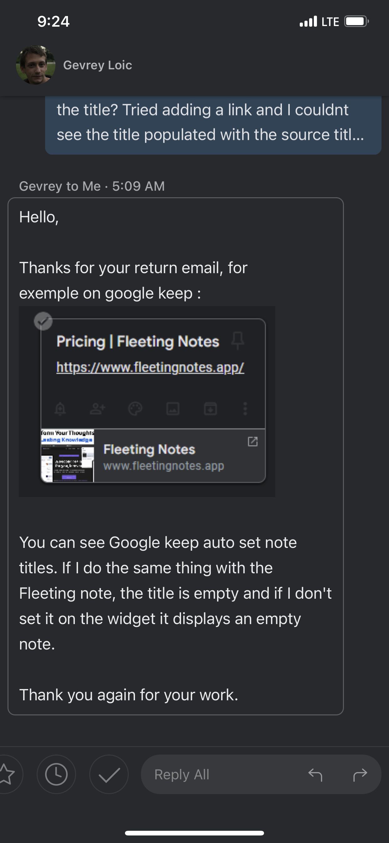 Empty Note With Source Added · Issue 680 · Fleetingnotes Fleeting Notes Flutter · Github