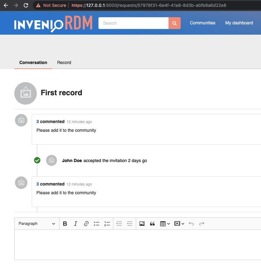 Requests details: comment is shown twice · Issue #185 · inveniosoftware ...