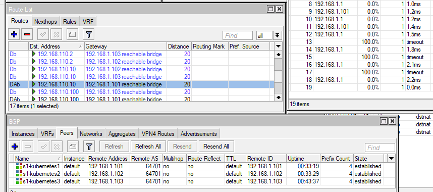 Unexpected behavior: successfully assigned address start to be ...