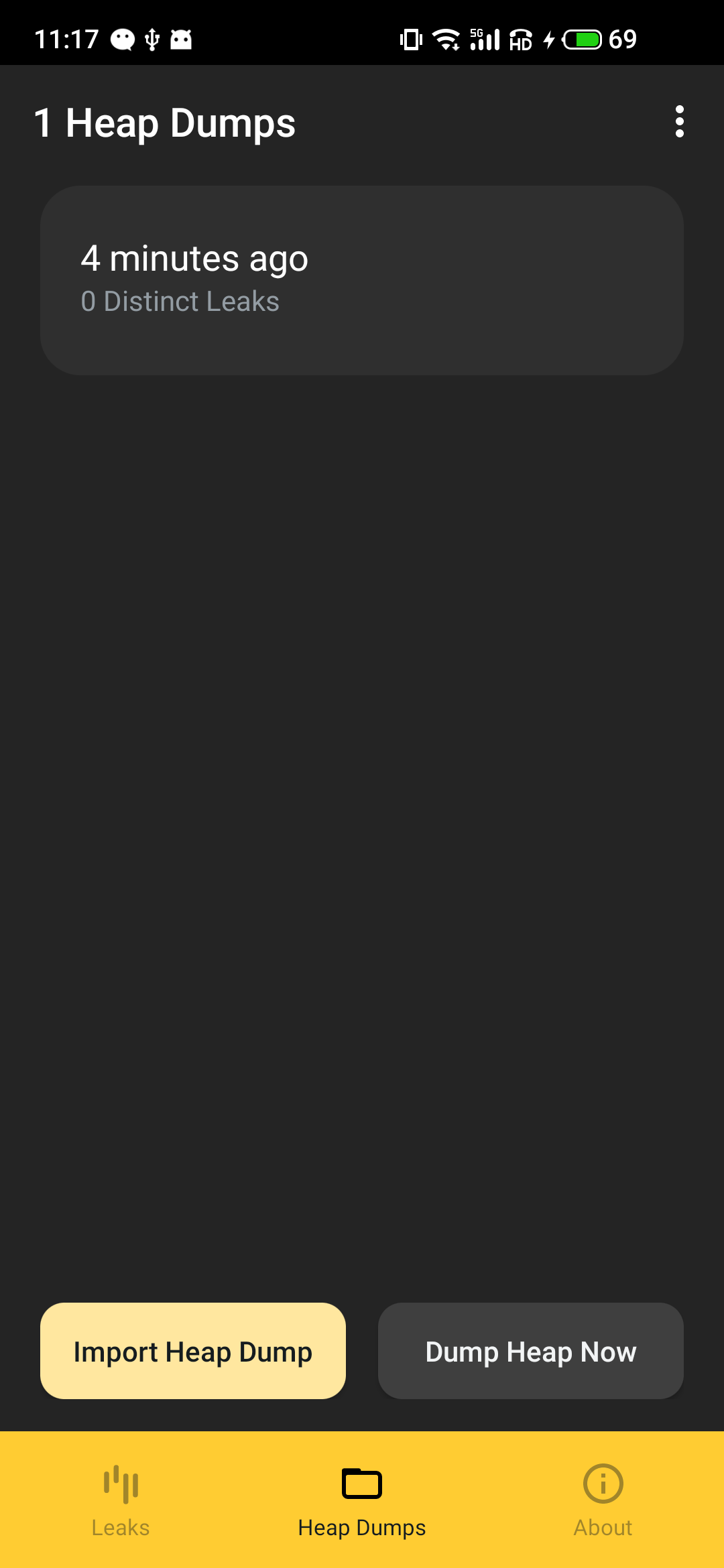 Heap dump analysis success but nothing in LeakCanary · Issue #2127 ...