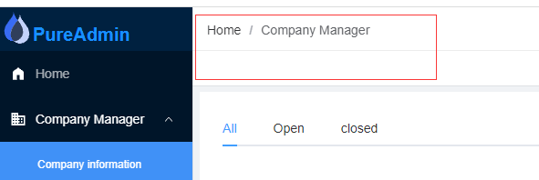 根据自己的项目修改，然后刷新头部导航没了 · Issue #504 · pure-admin/vue-pure-admin · GitHub