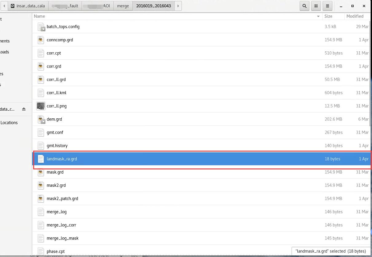 SBAS result not maksed · Issue #714 · gmtsar/gmtsar · GitHub