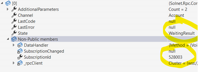 [Bug] Subscription result handling can miss result · Issue #410 · bmresearch/Solnet · GitHub