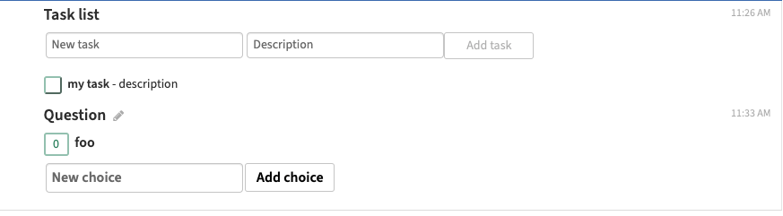 Make /poll and /todo widgets look consistent · Issue #20283 · zulip/zulip · GitHub