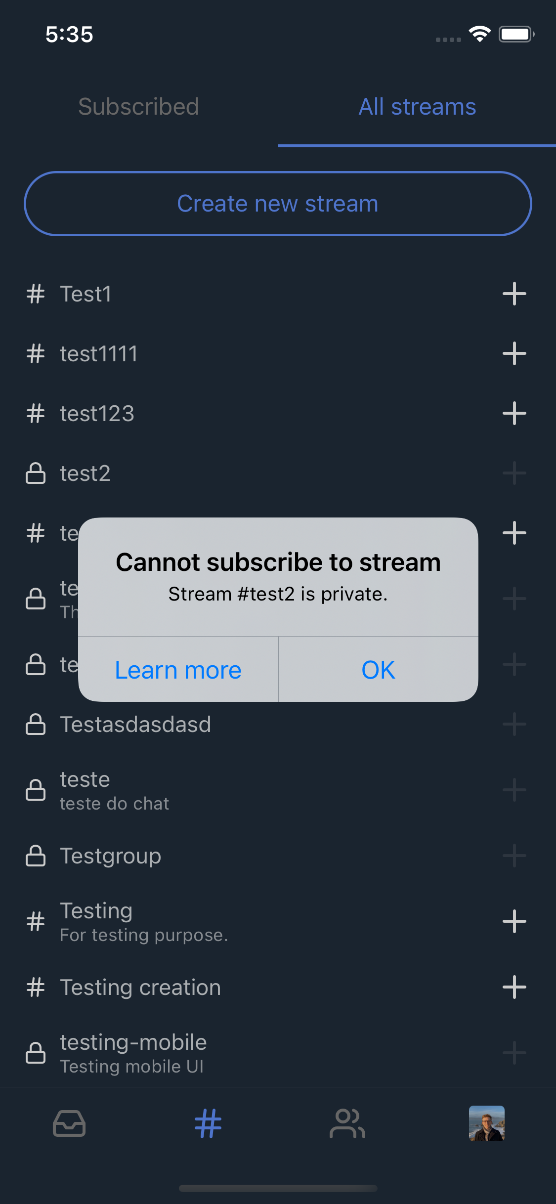 Improve "All streams" UI · Issue #22217 · zulip/zulip · GitHub