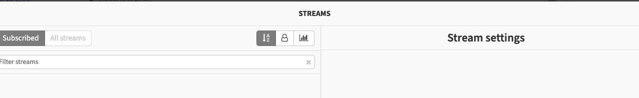 Clear stream name from right-side stream settings panel · Issue #22413 · zulip/zulip · GitHub