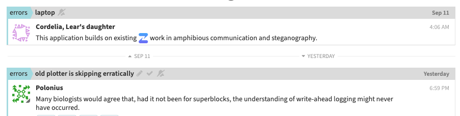 Remove date separators immediately followed by a recipient bar · Issue #22966 · zulip/zulip · GitHub