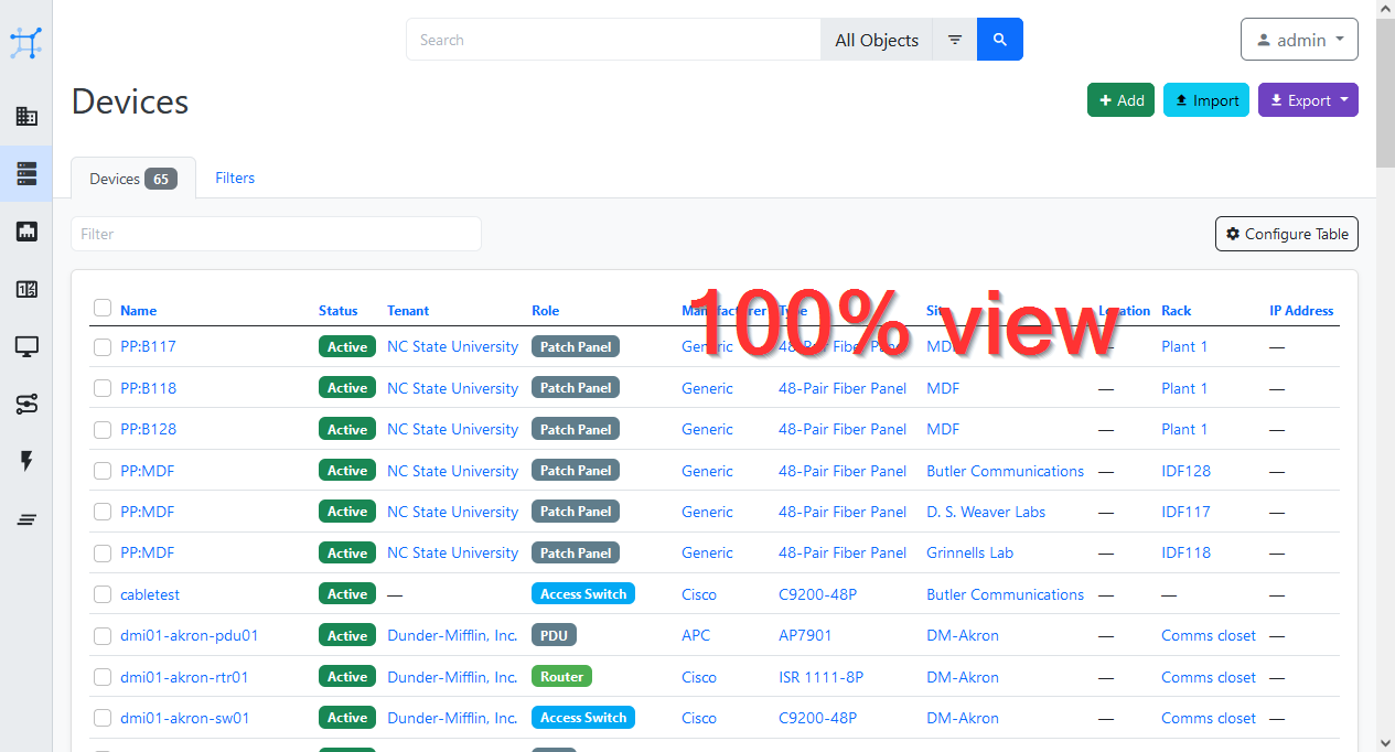 Improve efficiency of UI layout · Issue #7497 · netbox-community/netbox · GitHub