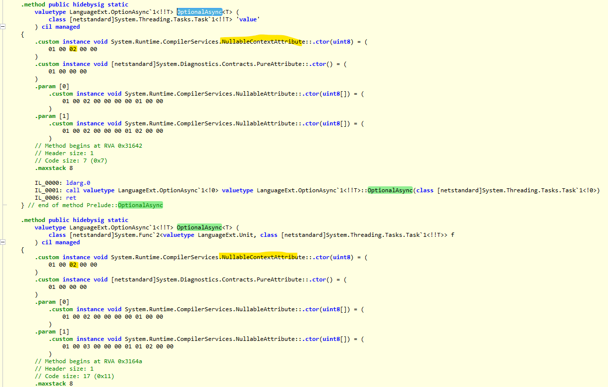 `Prelude.OptionAsync` takes `T` instead of `T?` · Issue #1193 · louthy/language-ext · GitHub