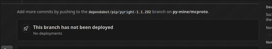 How to get rid of "This branch has not been deployed" banner · community · Discussion #46375 ...