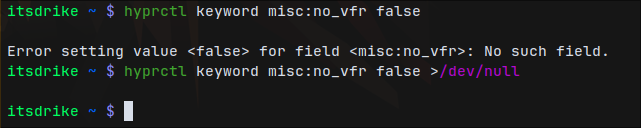 Hyprctl using stdout instead of stderr · Issue #2589 · hyprwm/Hyprland · GitHub