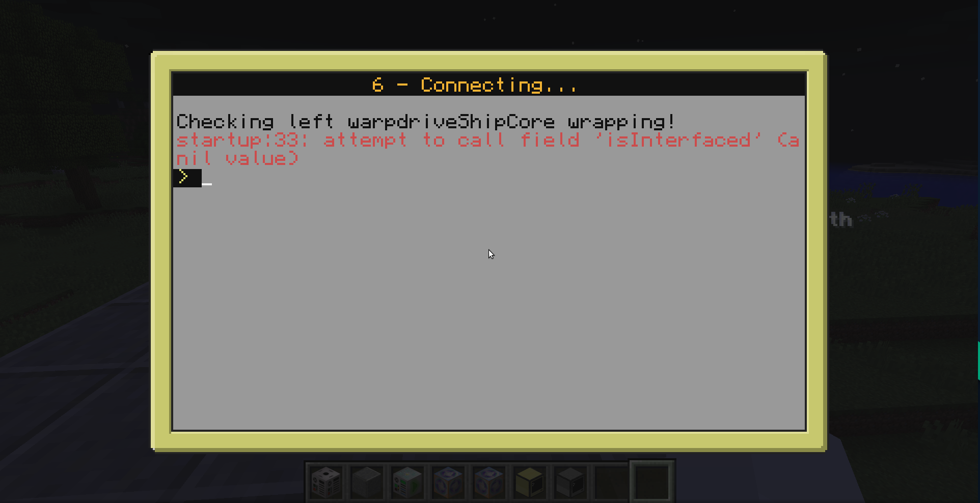 Computercraft Error on first start · Issue #437 · LemADEC/WarpDrive · GitHub