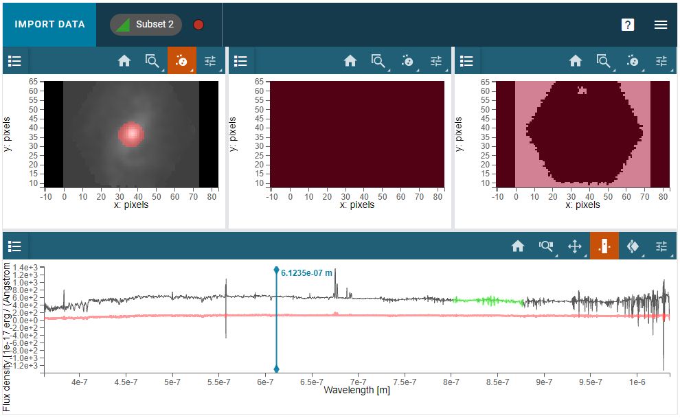 Cubeviz spatial subset appears weird in non-flux viewers · Issue #1363 · spacetelescope/jdaviz ...