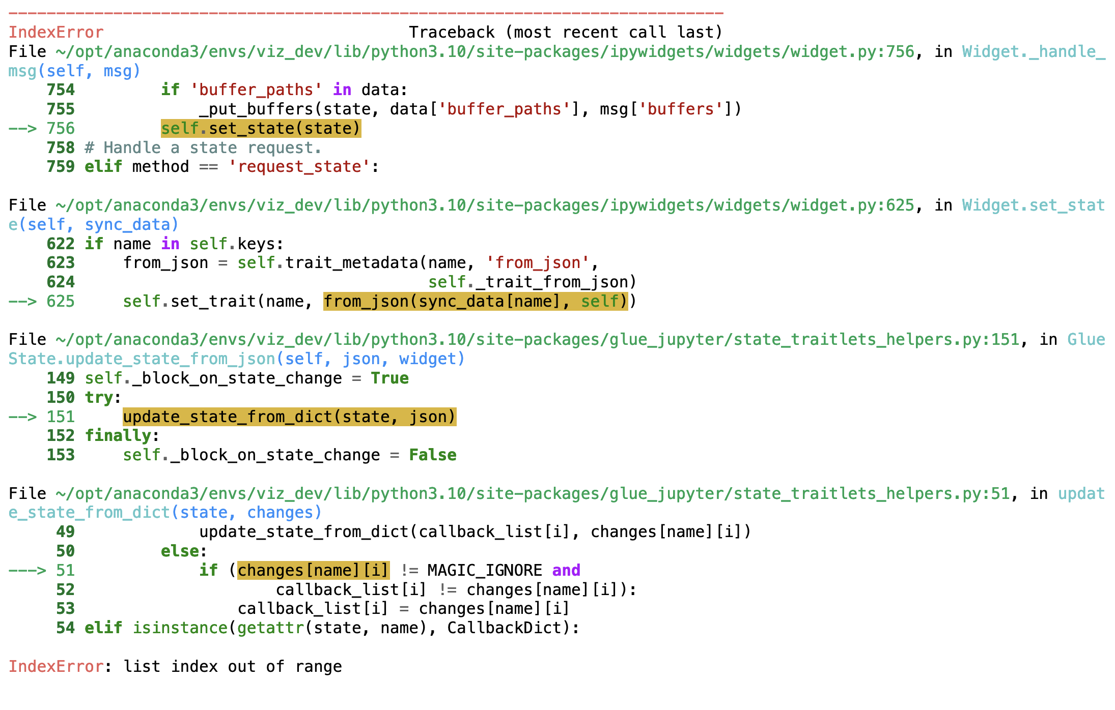 Imviz: Traceback with MAGIC_IGNORE · Issue #1728 · spacetelescope/jdaviz · GitHub