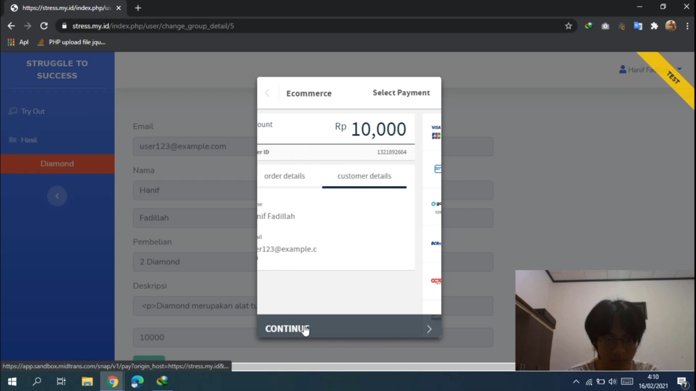 GitHub - hanifamrynudin/TryOut-Web-with-Payment-Gateway: This tryout website is an open source ...