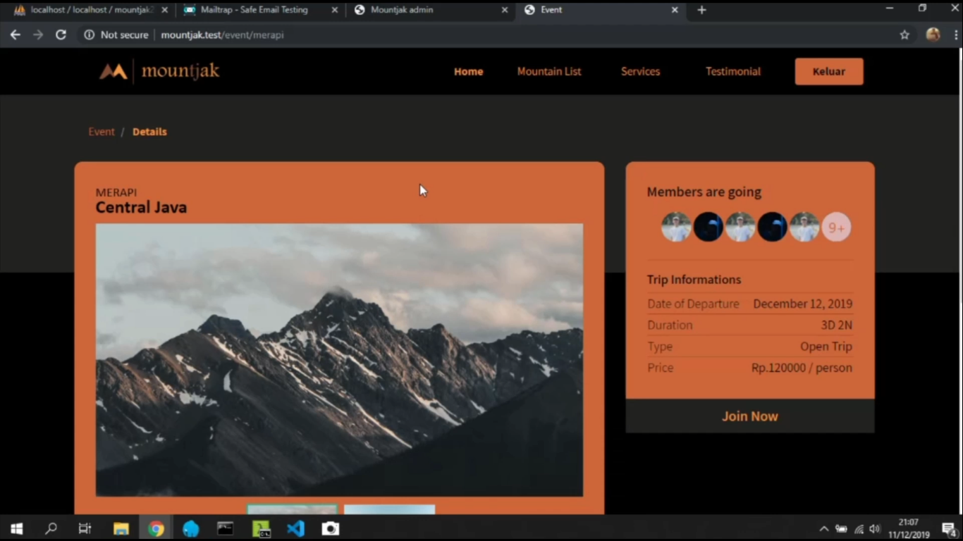 GitHub - xcaliber-dev/Travel-Web-use-Bootstrap-and-Laravel: I join online class about fullstack ...
