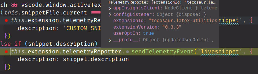 No events logged with MWE · Issue #39 · microsoft/vscode-extension-telemetry · GitHub