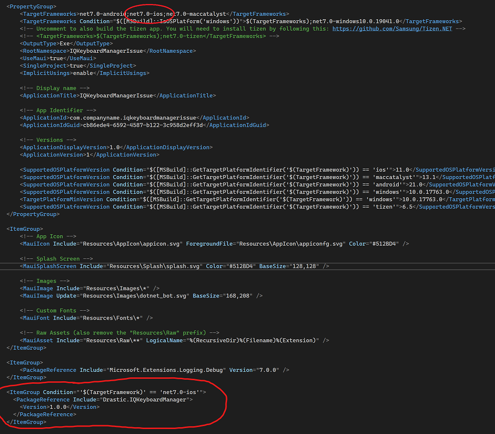 The "ResolveNativeReferences" task failed unexpectedly · Issue #1 · drasticactions/Drastic ...