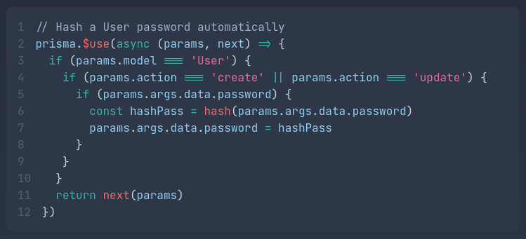 Use Prisma Middleware for encrypting/decrypting data · Issue #237 · discord-tickets/bot · GitHub