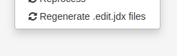 No error message is displayed when "Regenerate .edit.jdx files" fails · Issue #961 · ComPlat ...