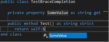 Brace completion with properties · Issue #974 · X-Sharp/XSharpPublic · GitHub