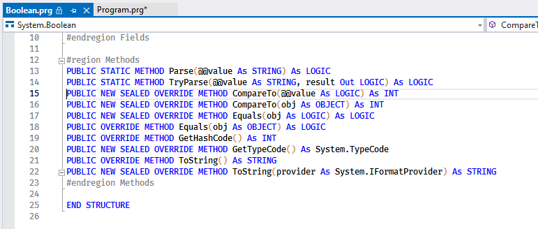 Intellisense problem typing unknown File class · Issue #1255 · X-Sharp/XSharpPublic · GitHub