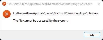 Files not Opening When internet is not connected · Issue #8569 · files-community/Files · GitHub