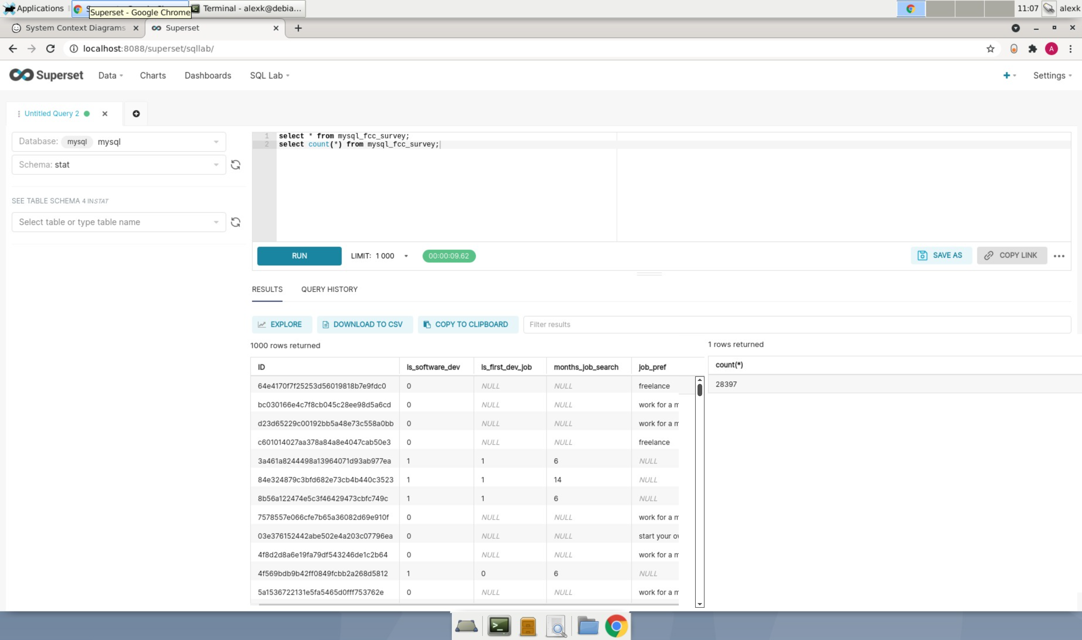 Add multiple results view into the SQL Lab. · Issue #13453 · apache ...