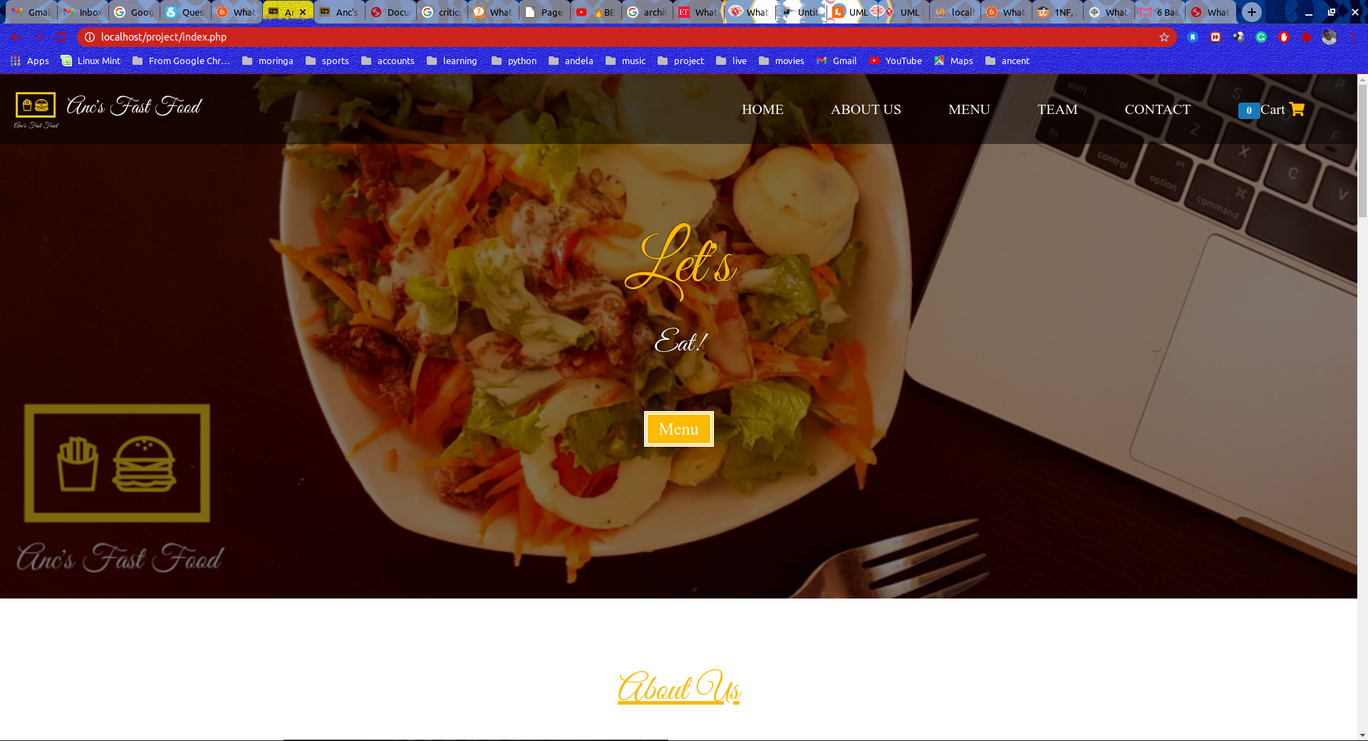 GitHub - ancentkitonyi/fastfood: RESTAURANT ORDERING SYSTEM (AncsFastFood) --php