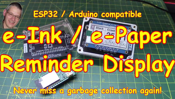 GitHub - RalphBacon/246-e-Ink-Reminder-Project: A project that makes ...