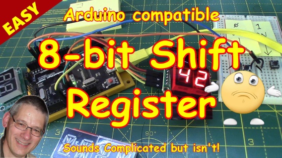GitHub - RalphBacon/251-8-bit-Shift-Register-for-7-segment-LEDs: Drive unlimited 7-segment LEDs ...