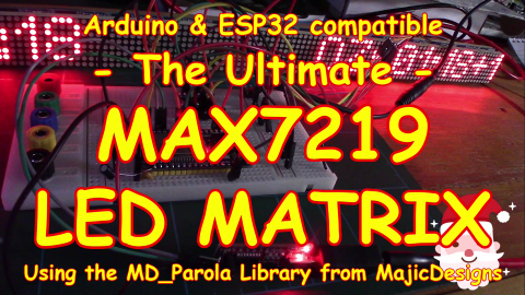 GitHub - RalphBacon/256-MAX7219-Ultimate-Display: A MAX7219 0.9m ...