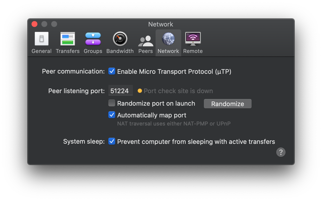 Port check site is down · Issue #1110 · transmission/transmission · GitHub