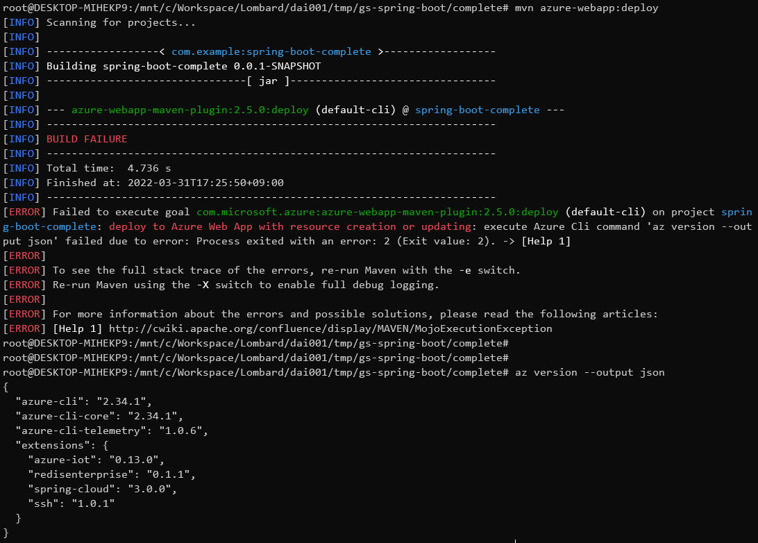 Bug from the Maven plugin · Issue #90728 · MicrosoftDocs/azure-docs · GitHub