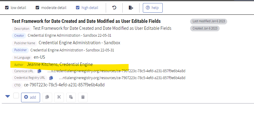 ceasn:author needs to be added to CaSS · Issue #1113 · cassproject/cass-editor · GitHub