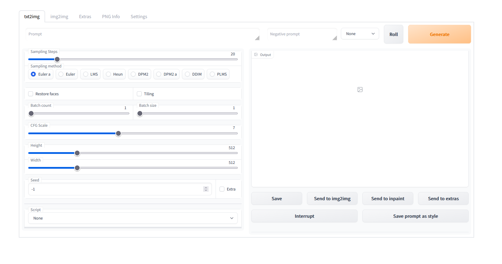 Negative prompt GUI broken · Issue #238 · AUTOMATIC1111/stable-diffusion-webui · GitHub