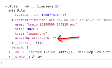 QFile webkitRelativePath is empty · Issue #7066 · quasarframework/quasar · GitHub